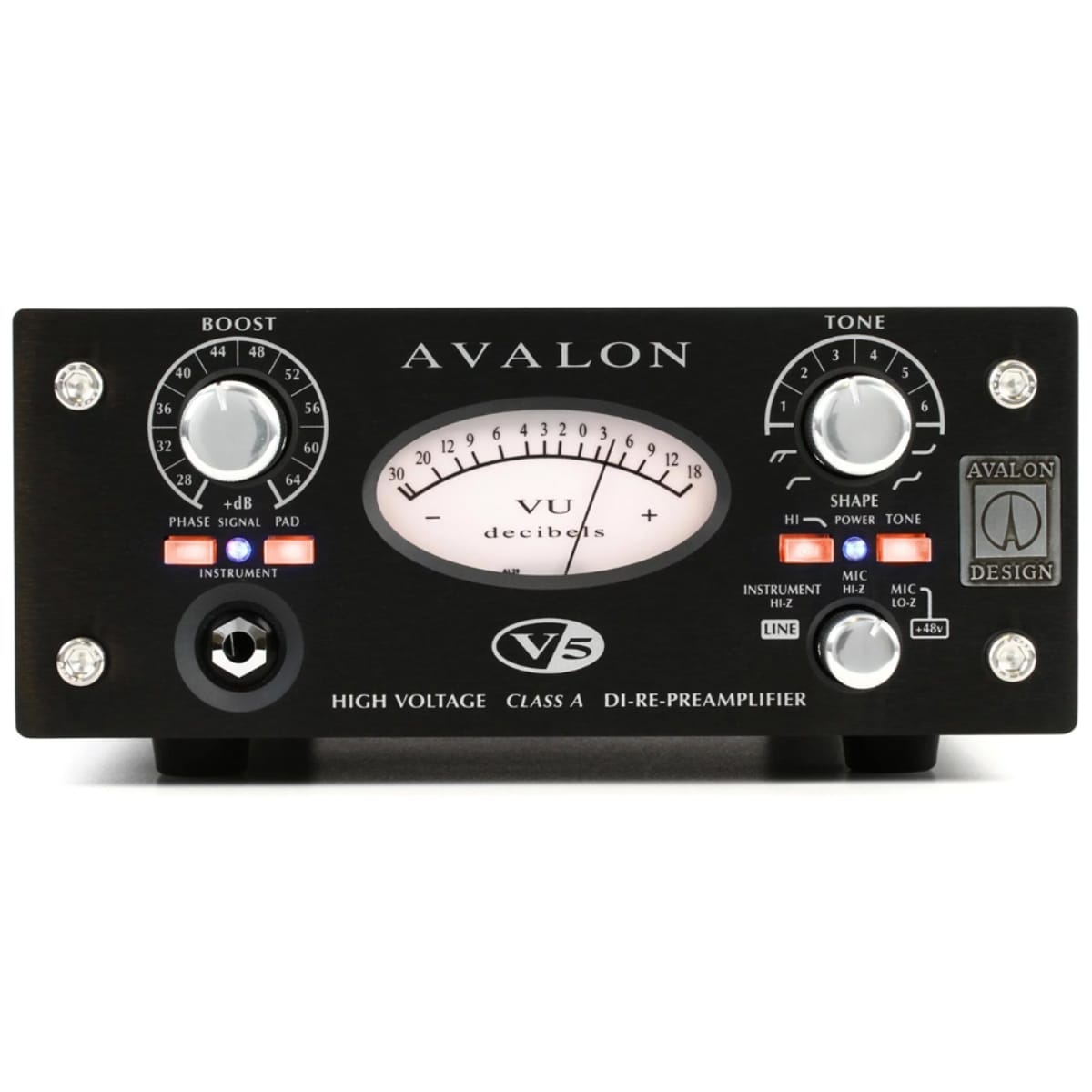 Avalon V5 | High Voltage Preamp | Audiosteps
