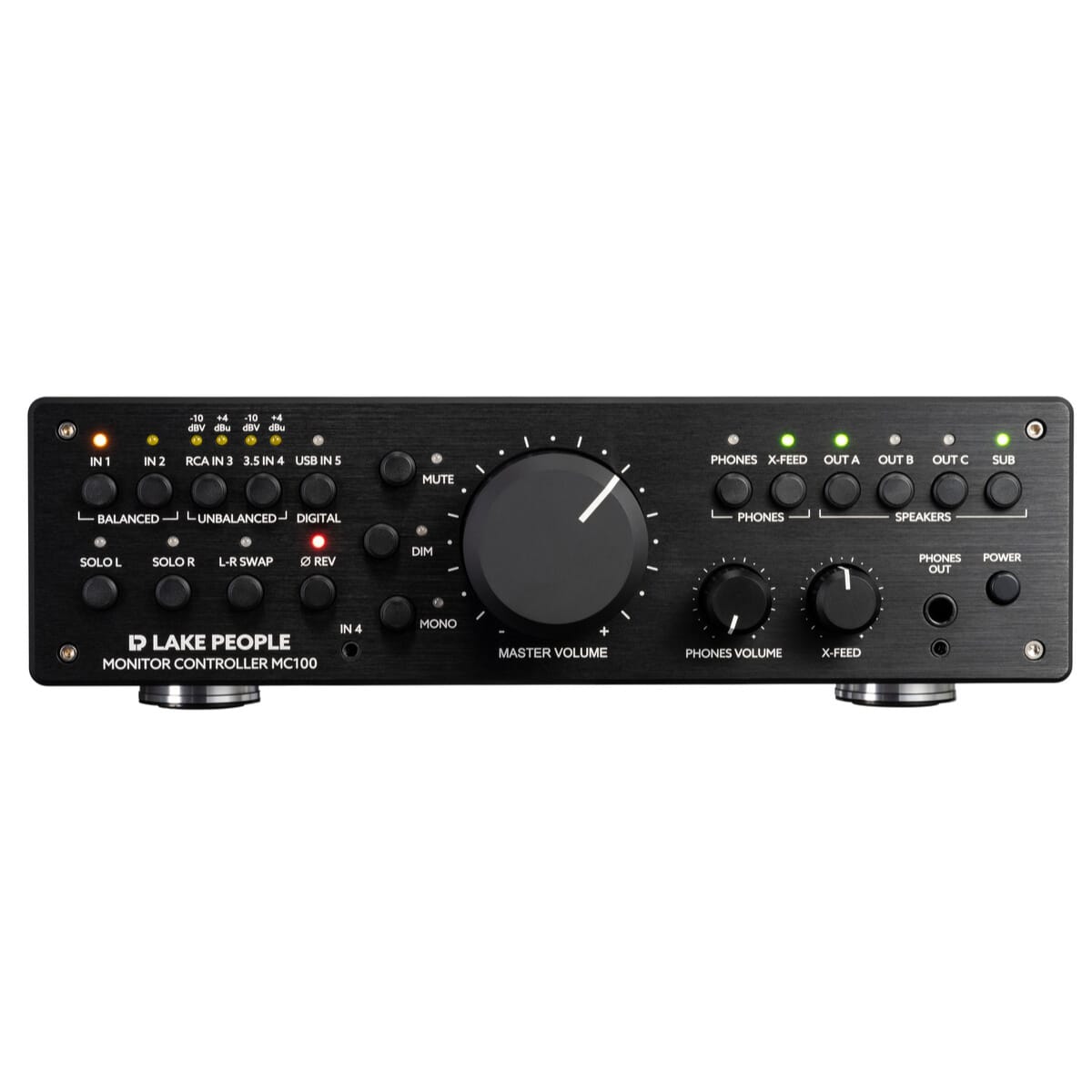 Lake People MC100 Pro | Monitor Controller | Audiosteps