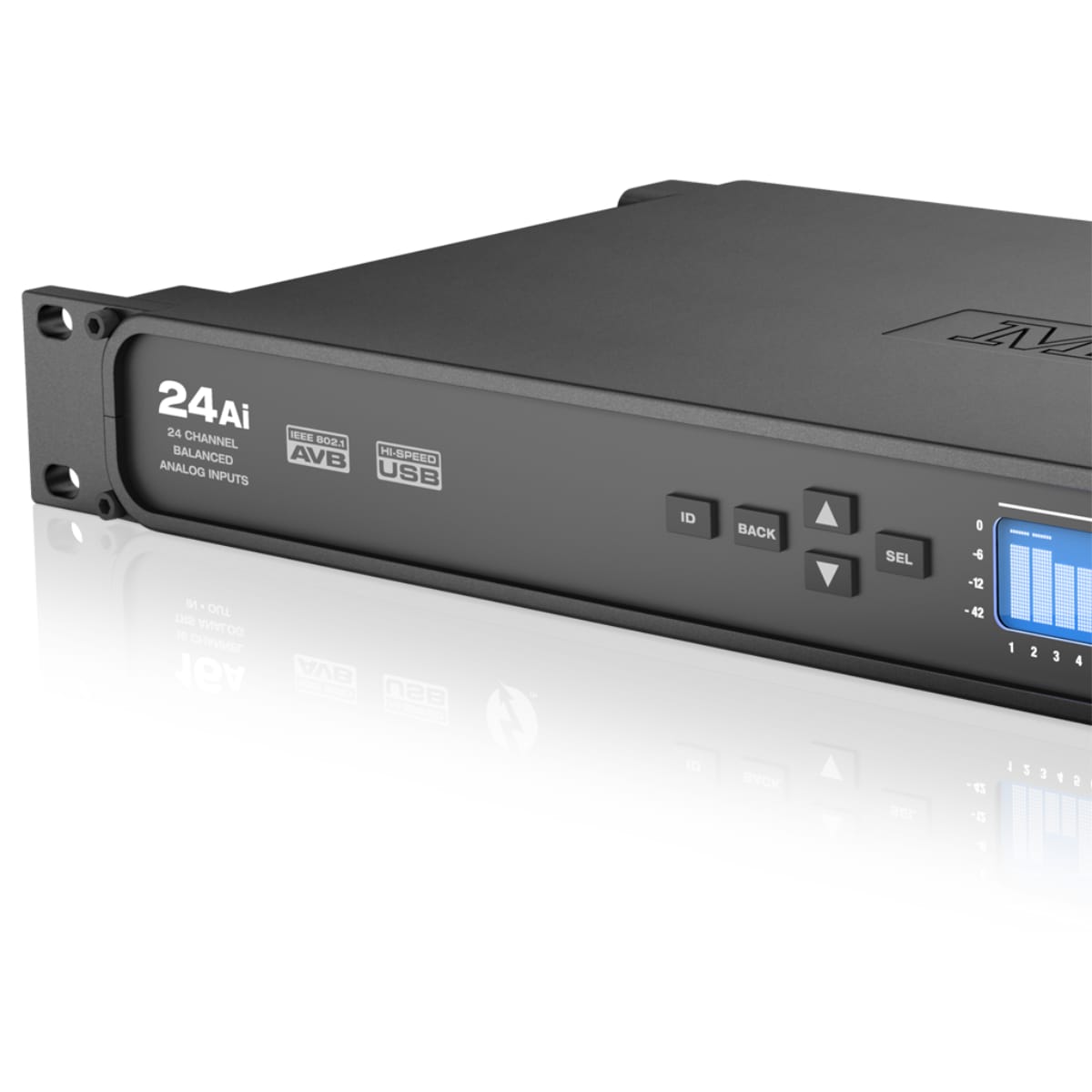 MOTU 24AI AVB | A/D Converter & ADAT / S/PDIF Interface | Audiosteps